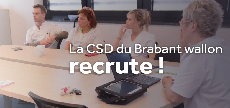 La CSD du Brabant-wallon recrute ! | CSD Brabant Wallon